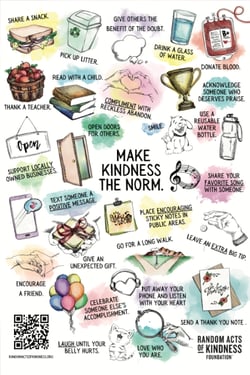 20 Ways to Spread Kindness at School