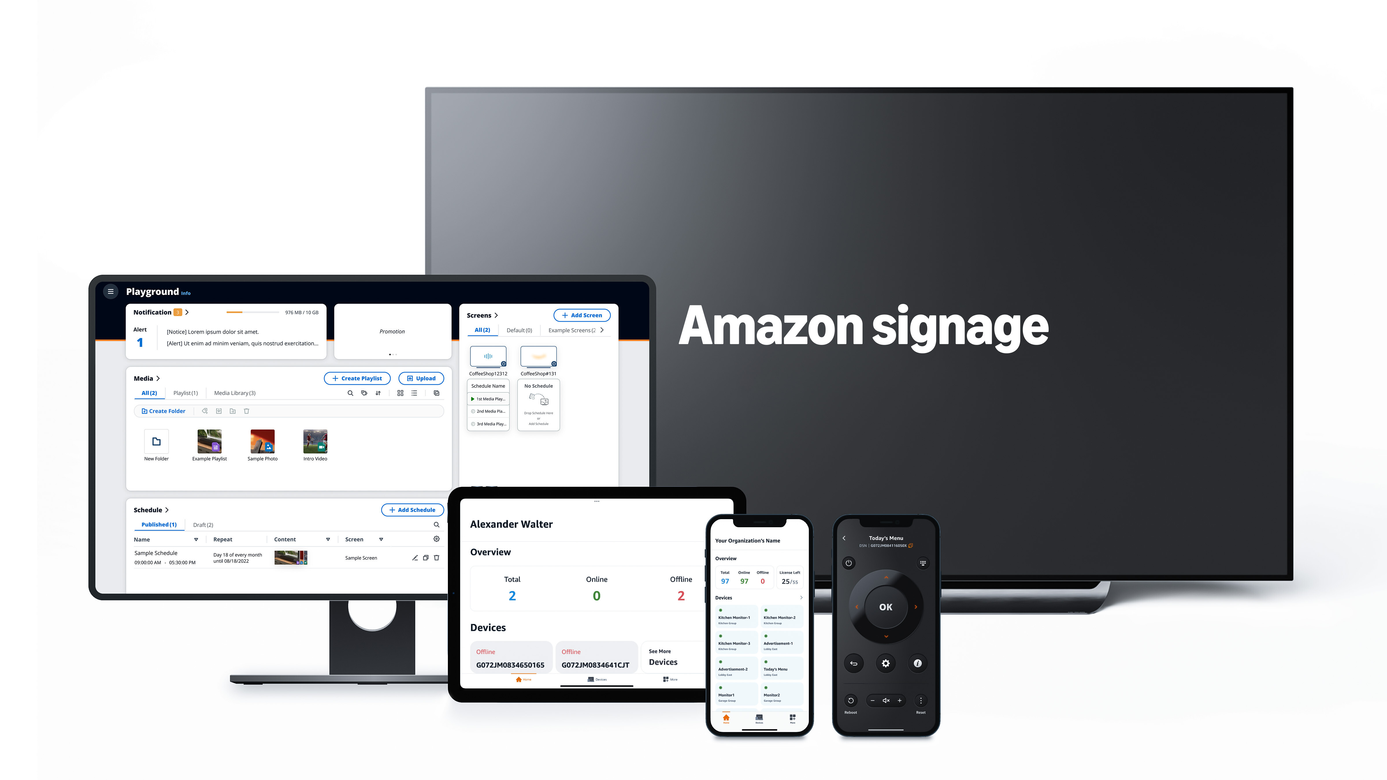 Amazon Signage Stick | Rise Vision
