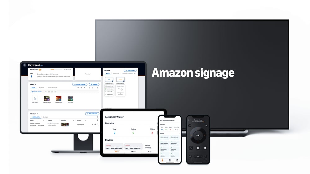 Amazon Signage Stick | Rise Vision