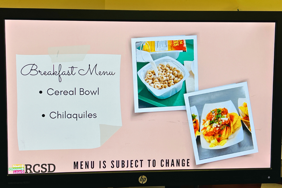 Dynamic Communication for School Lunch Menus: Rise Vision in Redwood ...