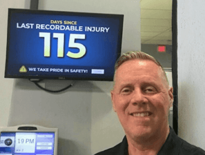 'Days Since Last Accident' Digital Sign | Rise Vision