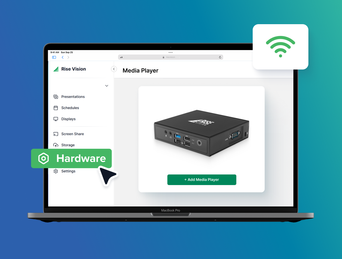 Digital Signage Media Player | Rise Vision