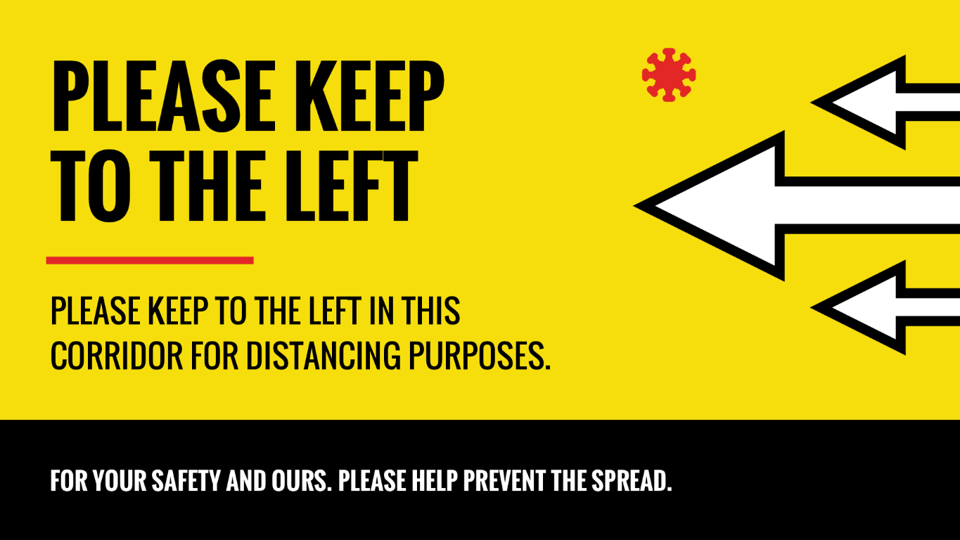 Coronavirus (COVID-19) Safety Signs