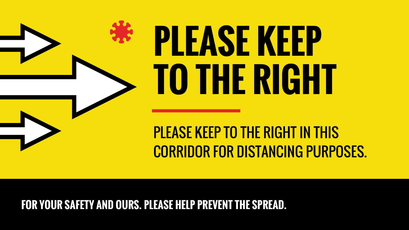 Coronavirus (COVID-19) Safety Signs
