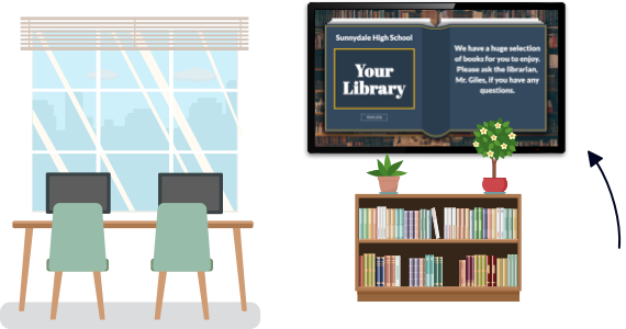 Library Digital Signage | Rise Vision