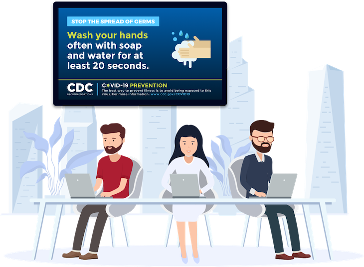 How Digital Signage Improves Internal Communication From Posters