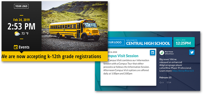 Free Open Source Digital Signage Software - Rise Vision