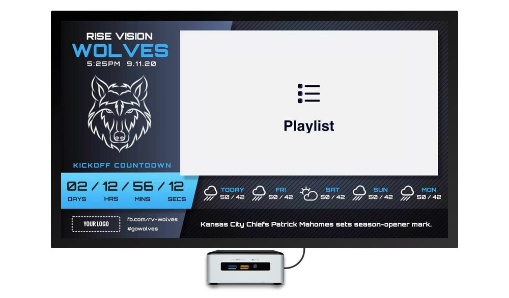 How Digital Signage Can Help Schools Deliver Sports for All