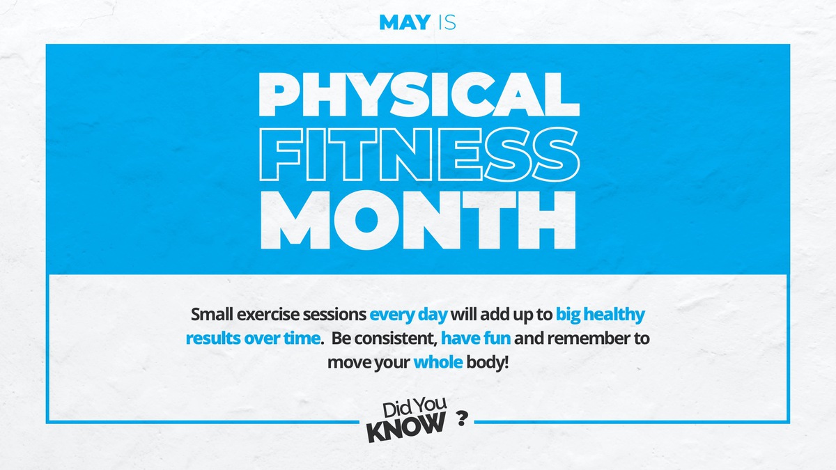 9 Free Physical Fitness Month Posters for Schools