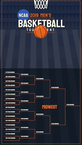 Follow Your Bracket With Our March Madness Template!