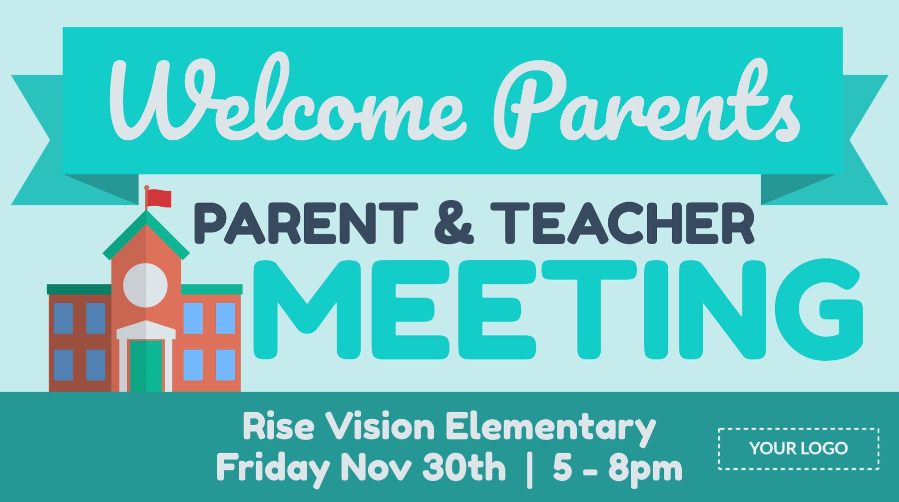 21 Free Digital Signage Templates for Schools | Rise Vision