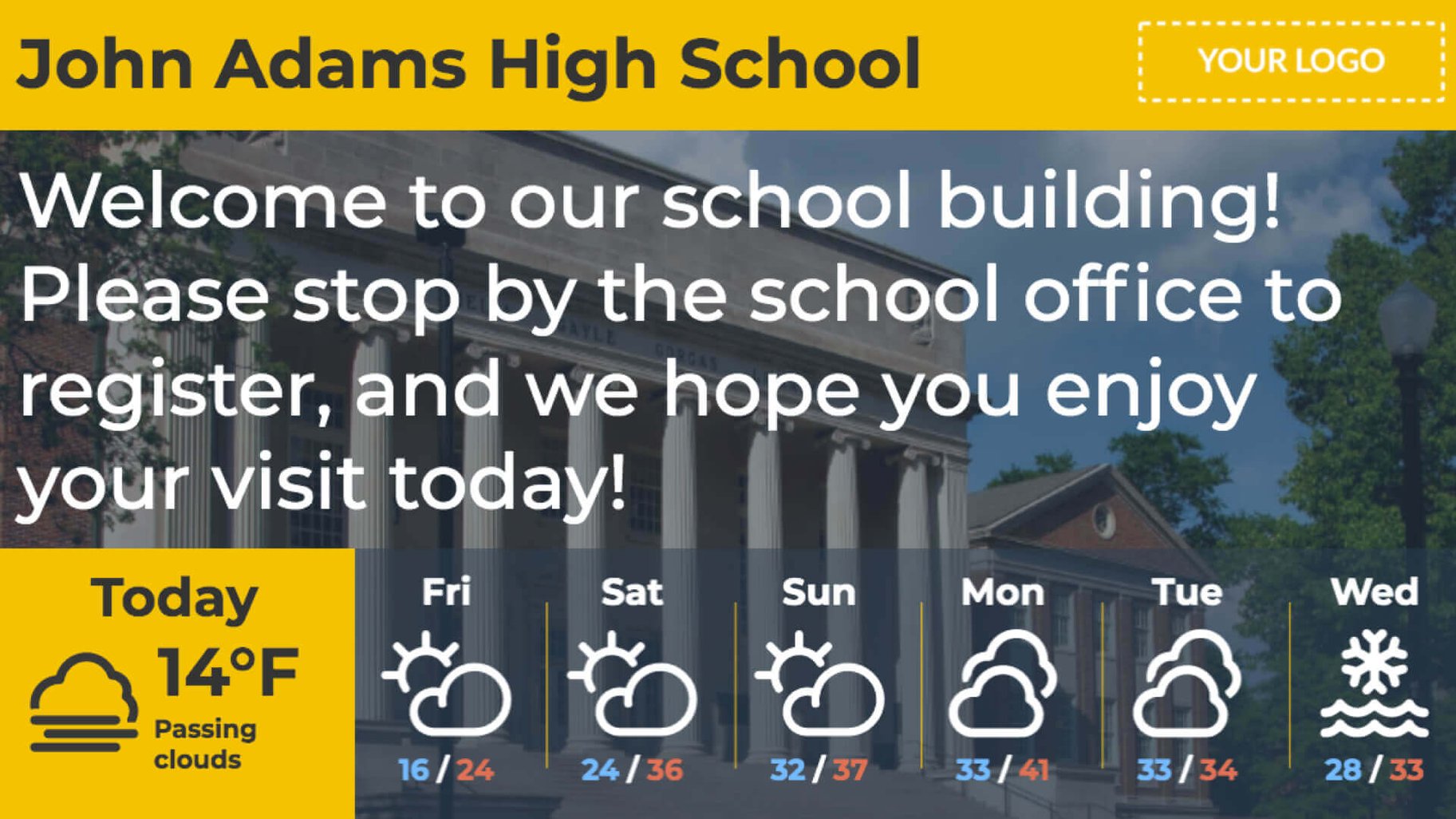 The Top 10 Welcome Sign Ideas for Schools, Offices and Venues