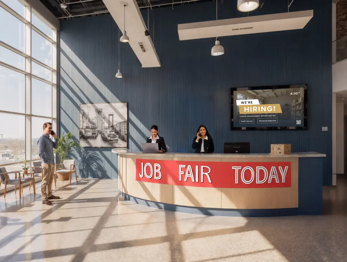 Impactful Lobby Digital Signage | Rise Vision